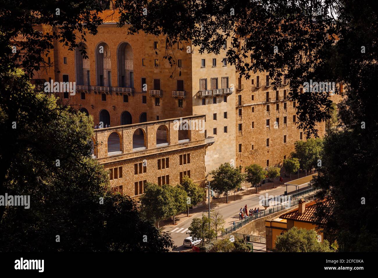 Monastery catalonia cliff hi-res stock photography and images - Alamy