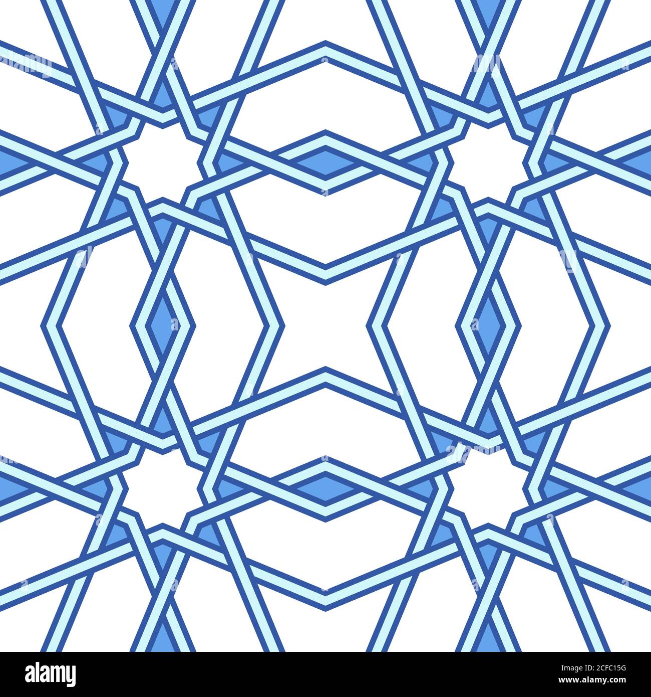 Traditional arabic tangled pattern. Seamless vector background. Plain ...