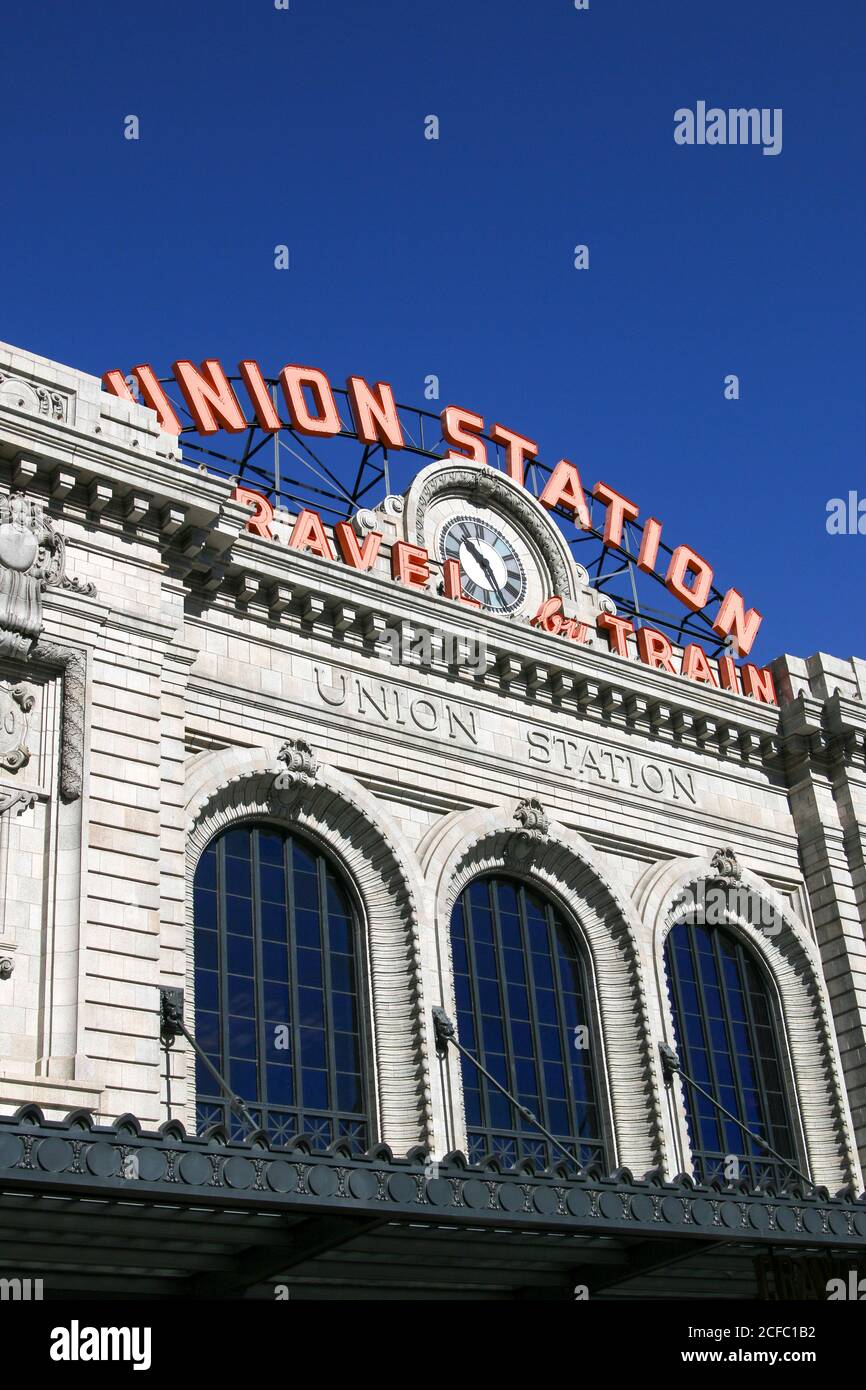 Denver union station hi-res stock photography and images - Alamy