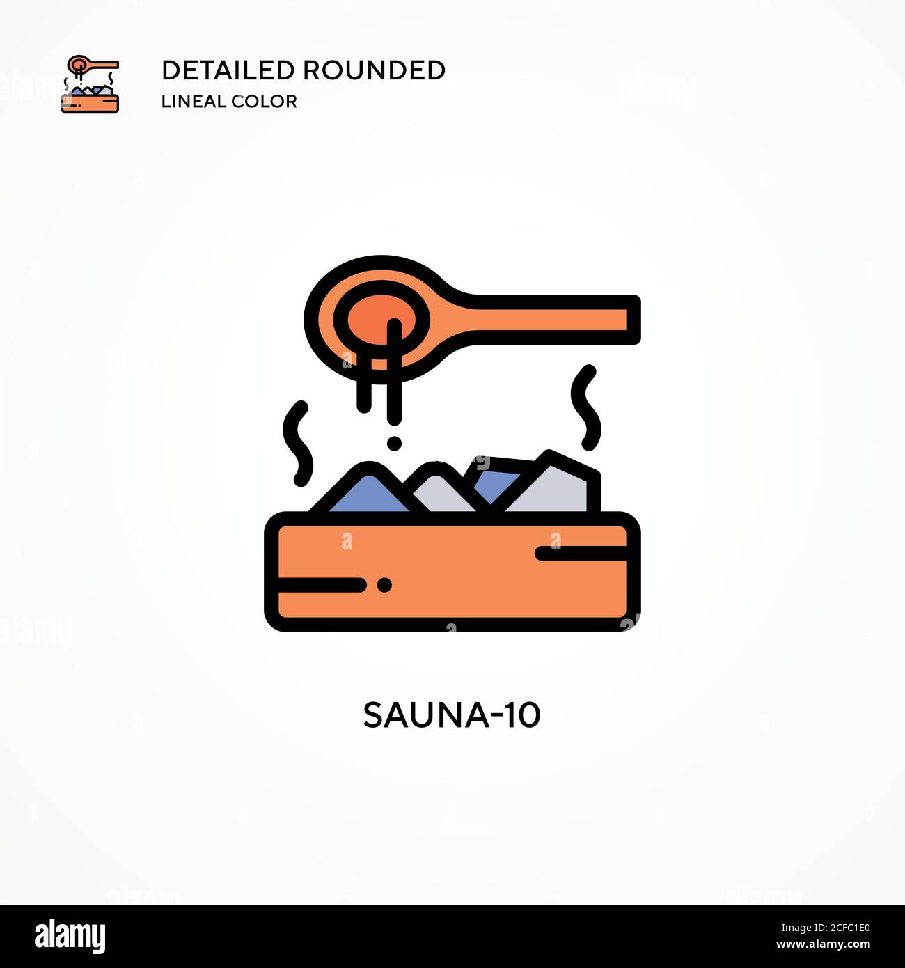 Sauna-10 vector icon. Modern vector illustration concepts. Easy to edit ...