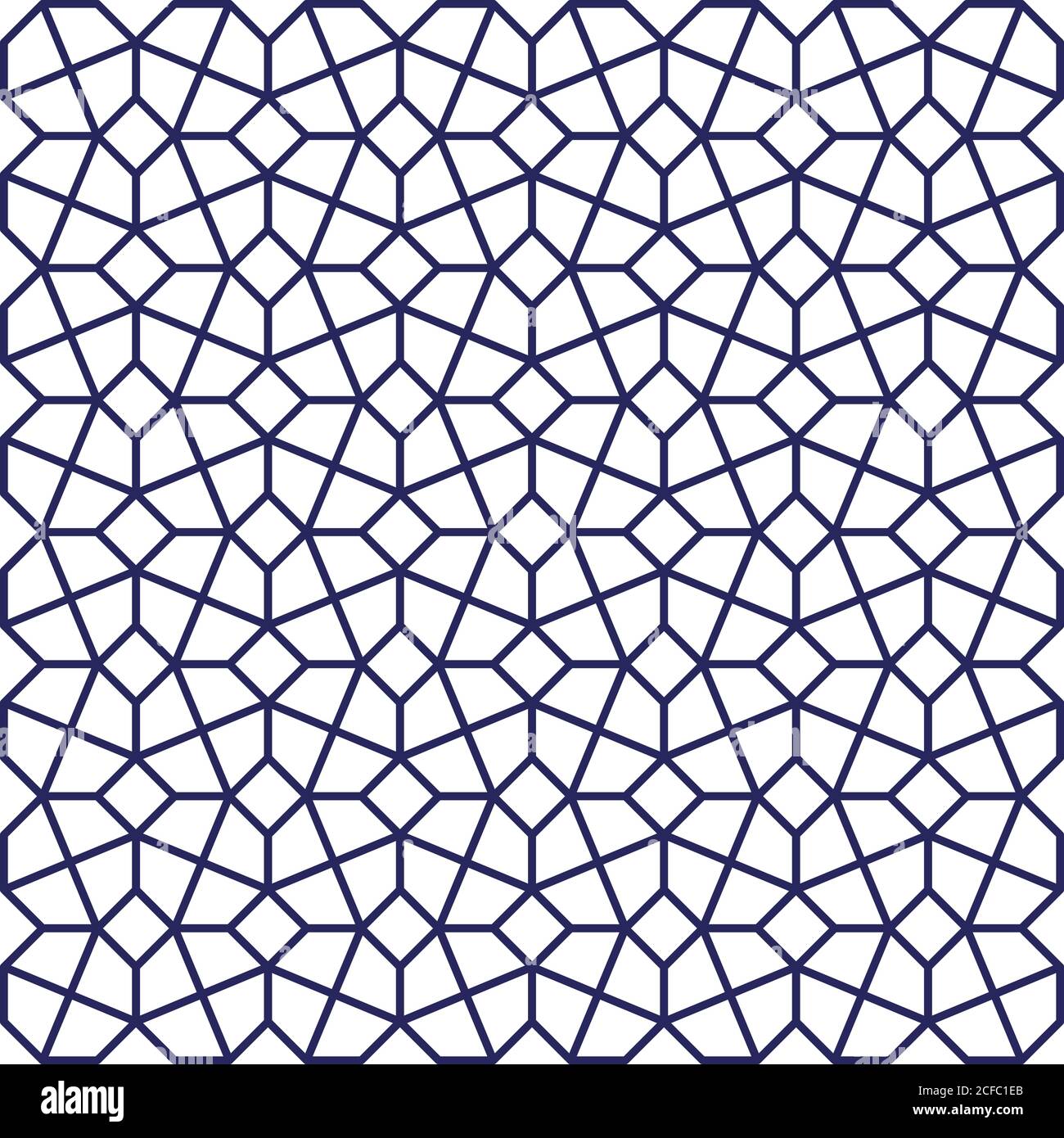 Intricated Geometric lattice pattern. Seamless vector background Stock ...
