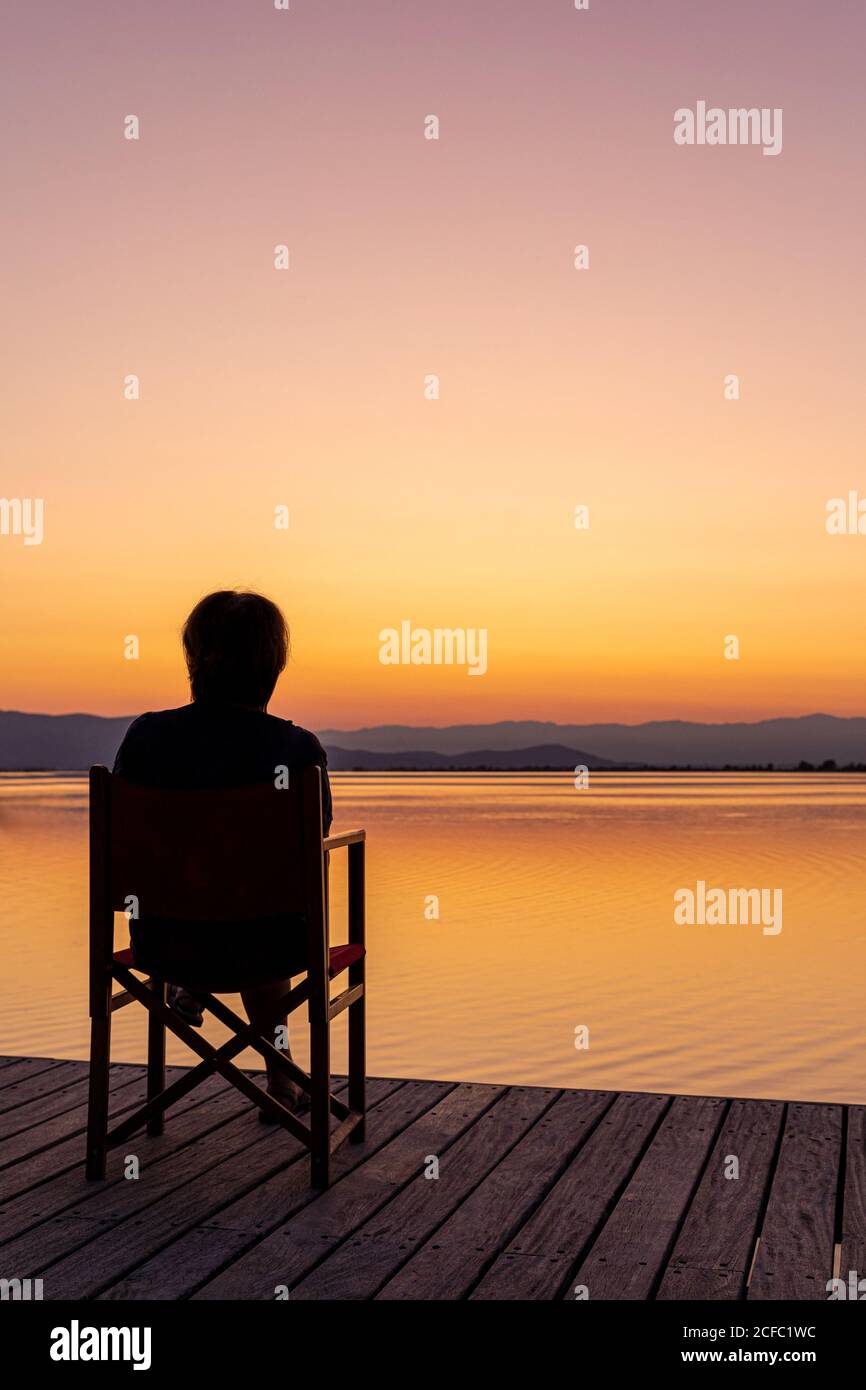Person from behind hi-res stock photography and images - Alamy