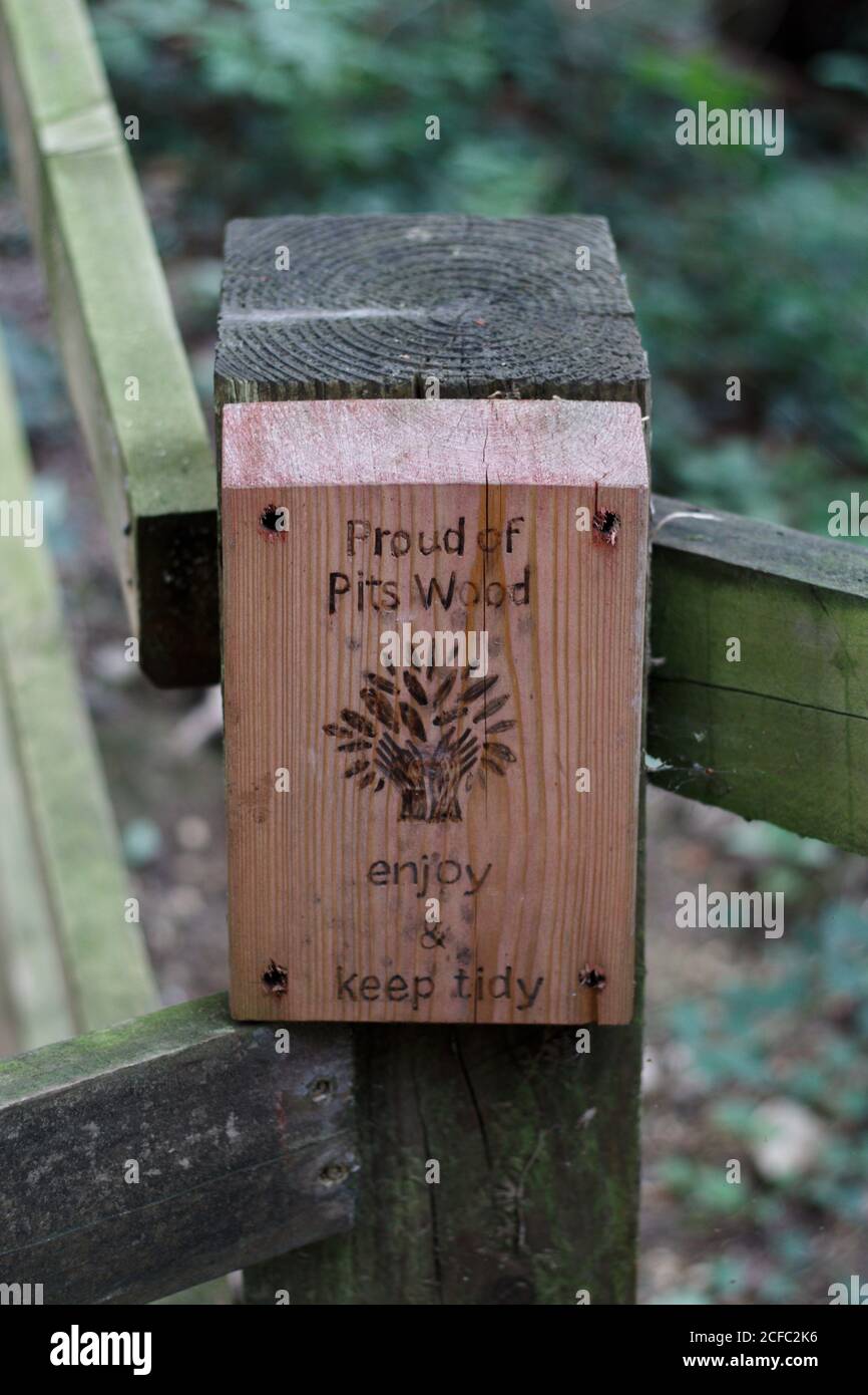 Sign for the pits hi-res stock photography and images - Alamy