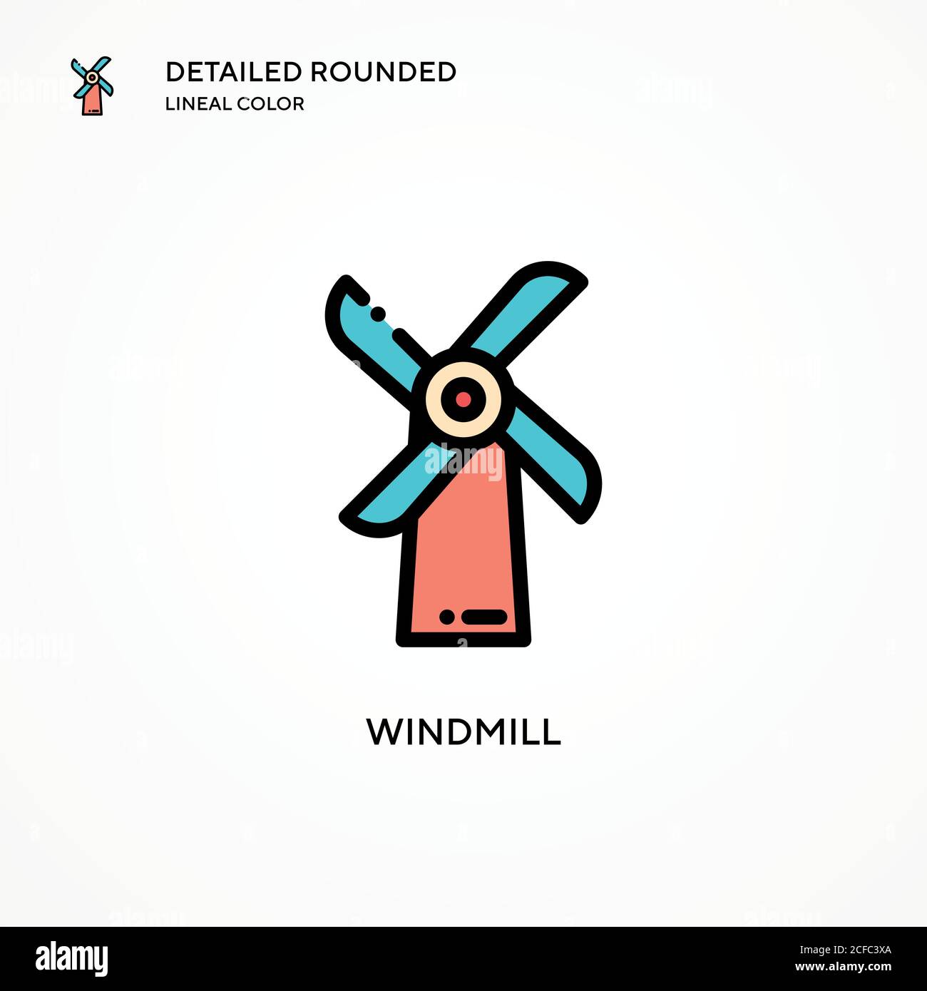 Offshore wind farm Stock Vector Images - Alamy