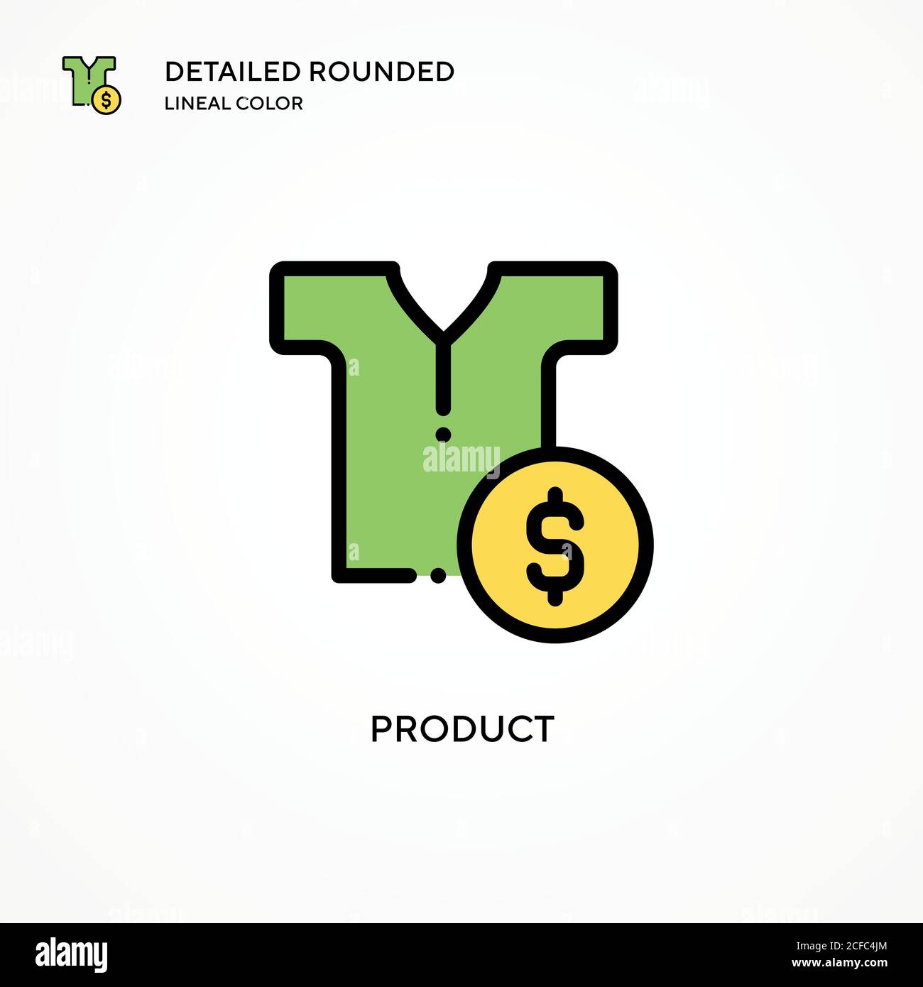 Product vector icon. Modern vector illustration concepts. Easy to edit ...