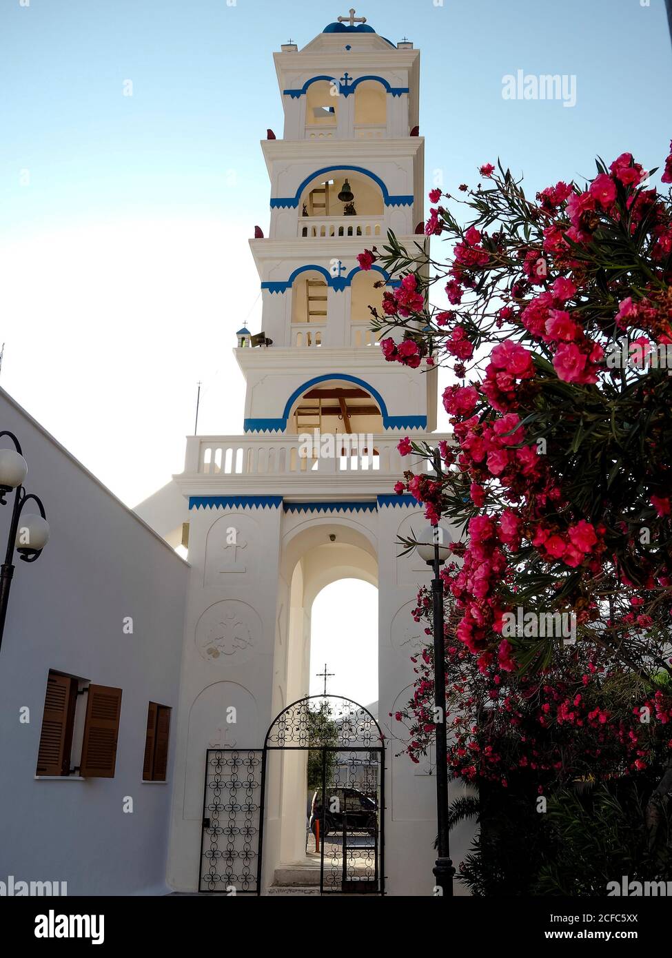 Perissa church hi-res stock photography and images - Alamy