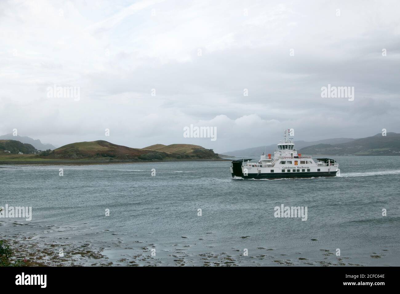 Ferry passing by Isle of Skye Stock Photo - Alamy