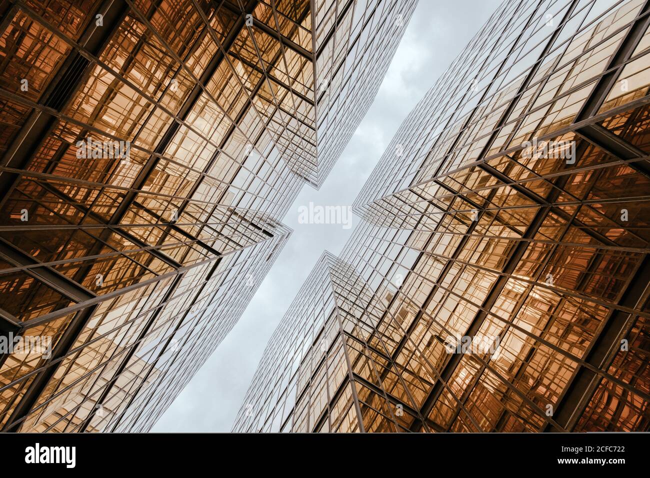 Futuristic facade front view hi-res stock photography and images - Alamy