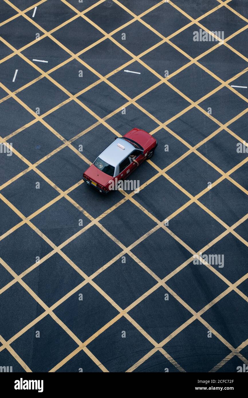 Box junction and car hi-res stock photography and images - Alamy