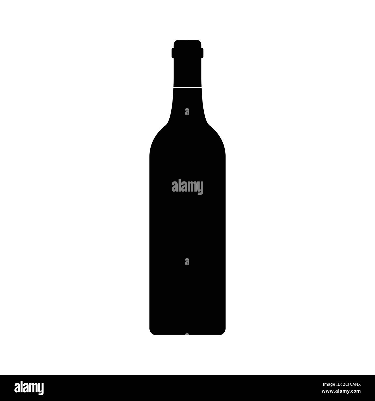 Green wine bottle on Black and White Stock Photos & Images - Alamy