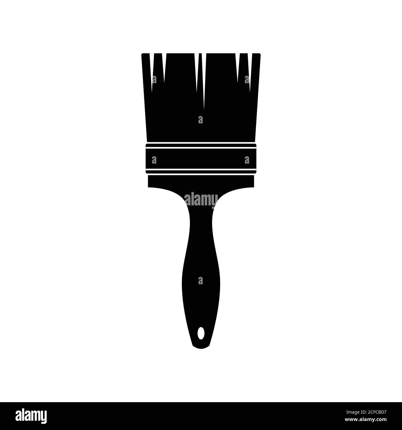 Paint brush, vector Stock Vector Image & Art - Alamy
