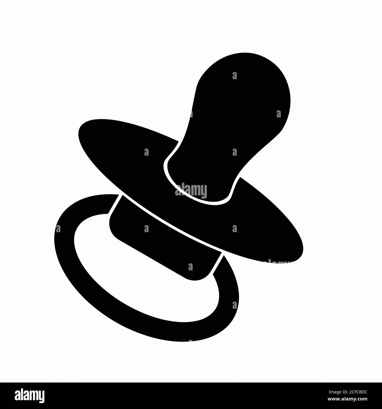Baby pacifier icon, vector illustration Stock Vector Image & Art - Alamy