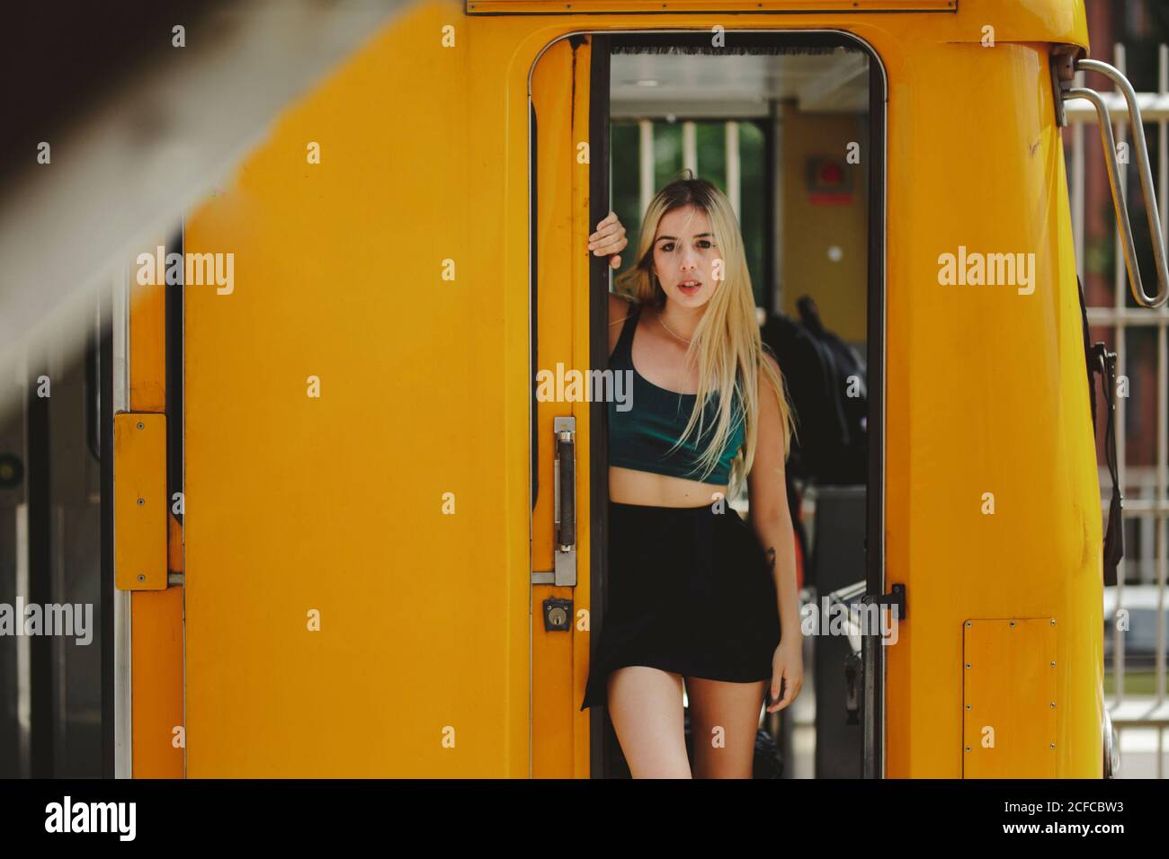 Train drivers cabin hi-res stock photography and images - Alamy