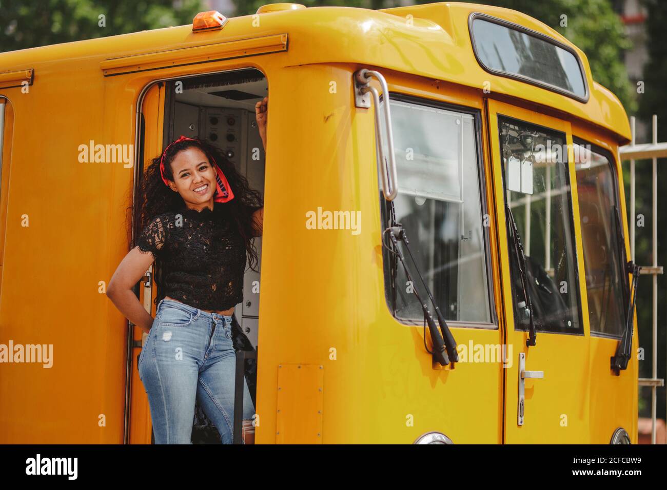 Ethnic black train driver hi-res stock photography and images - Alamy