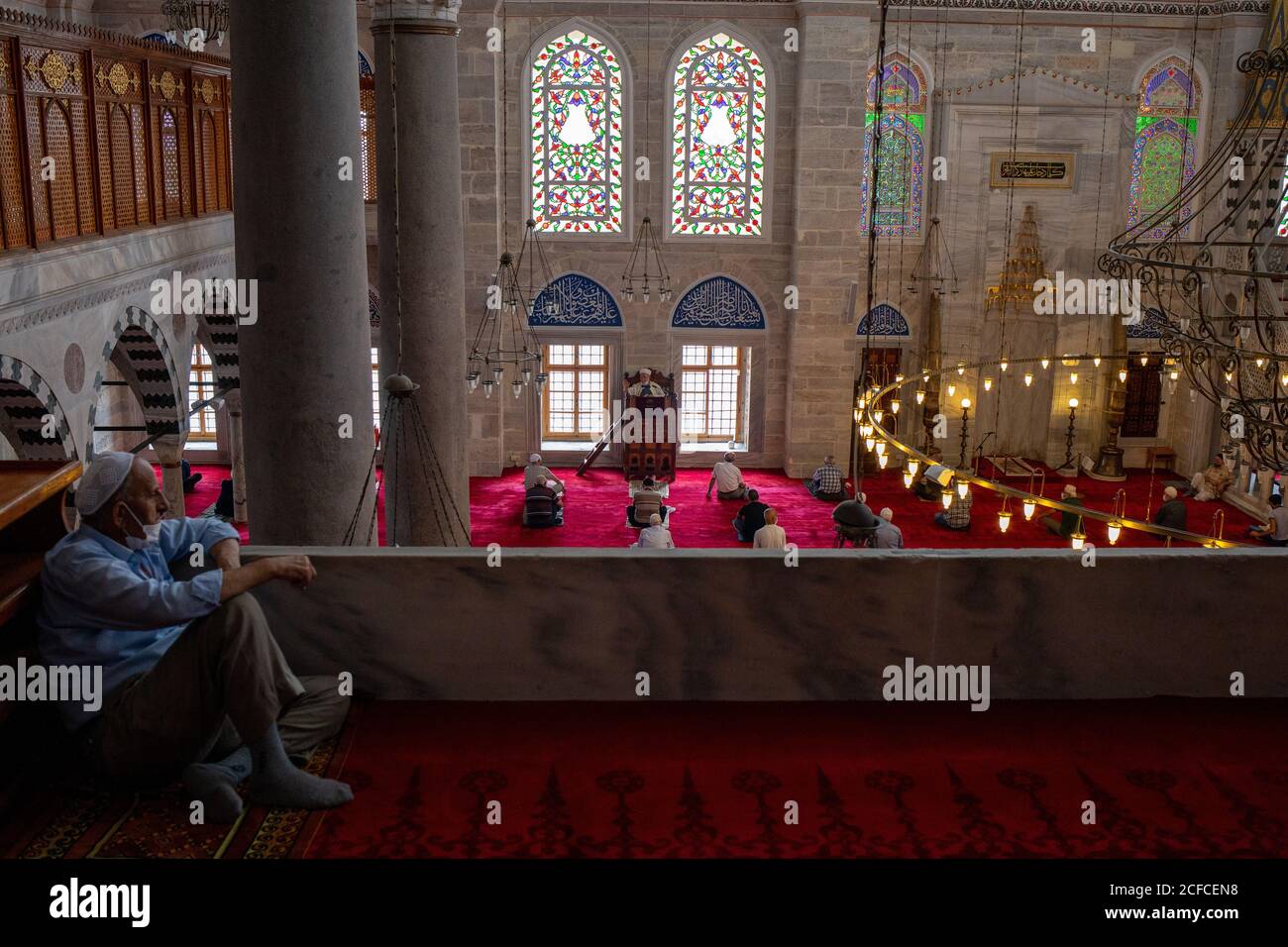 Edirnekapi Mihrimah Sultan Mosque, one of the works of Mimar Sinan ...