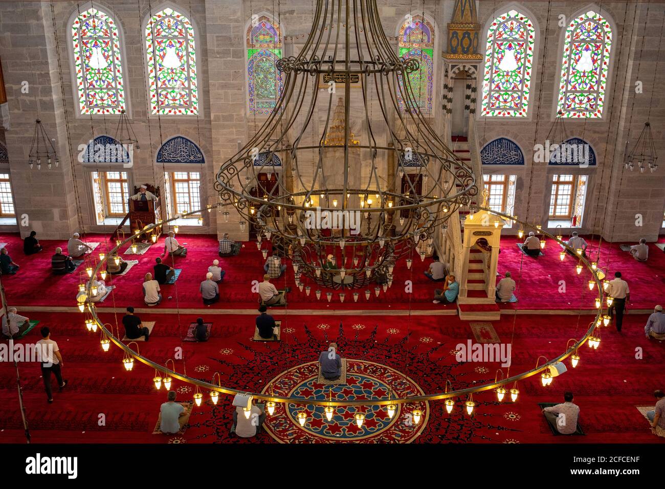 Edirnekapi Mihrimah Sultan Mosque, one of the works of Mimar Sinan ...