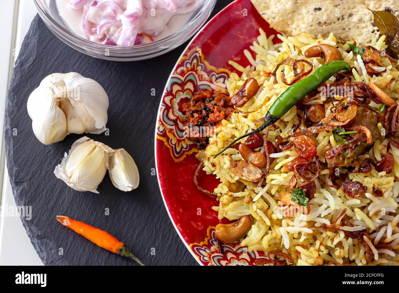 Mutton biryani hi-res stock photography and images - Alamy