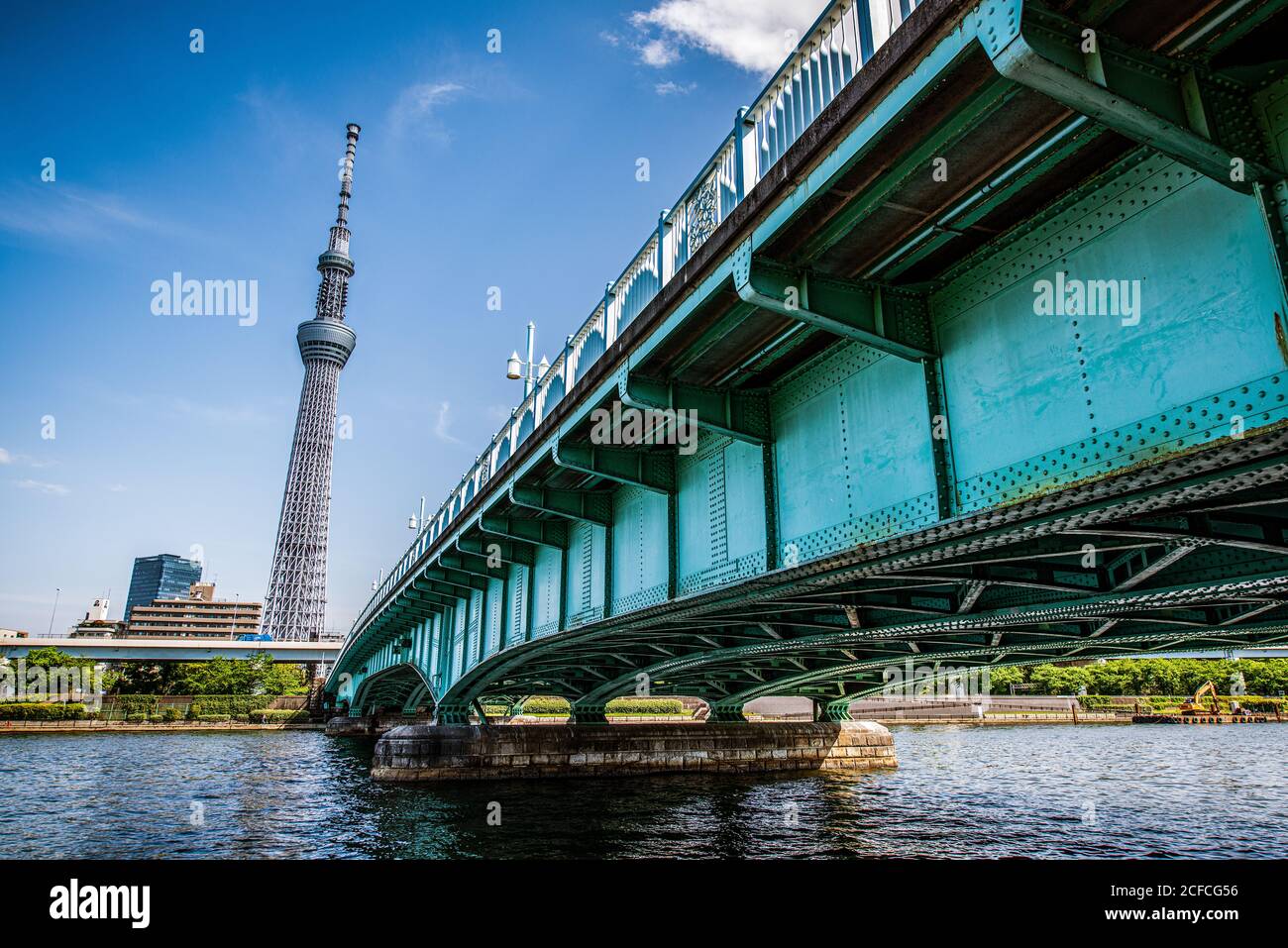 Under the Kototoi Bridge in Taito, Tokyo, Japan Stock Photo - Alamy