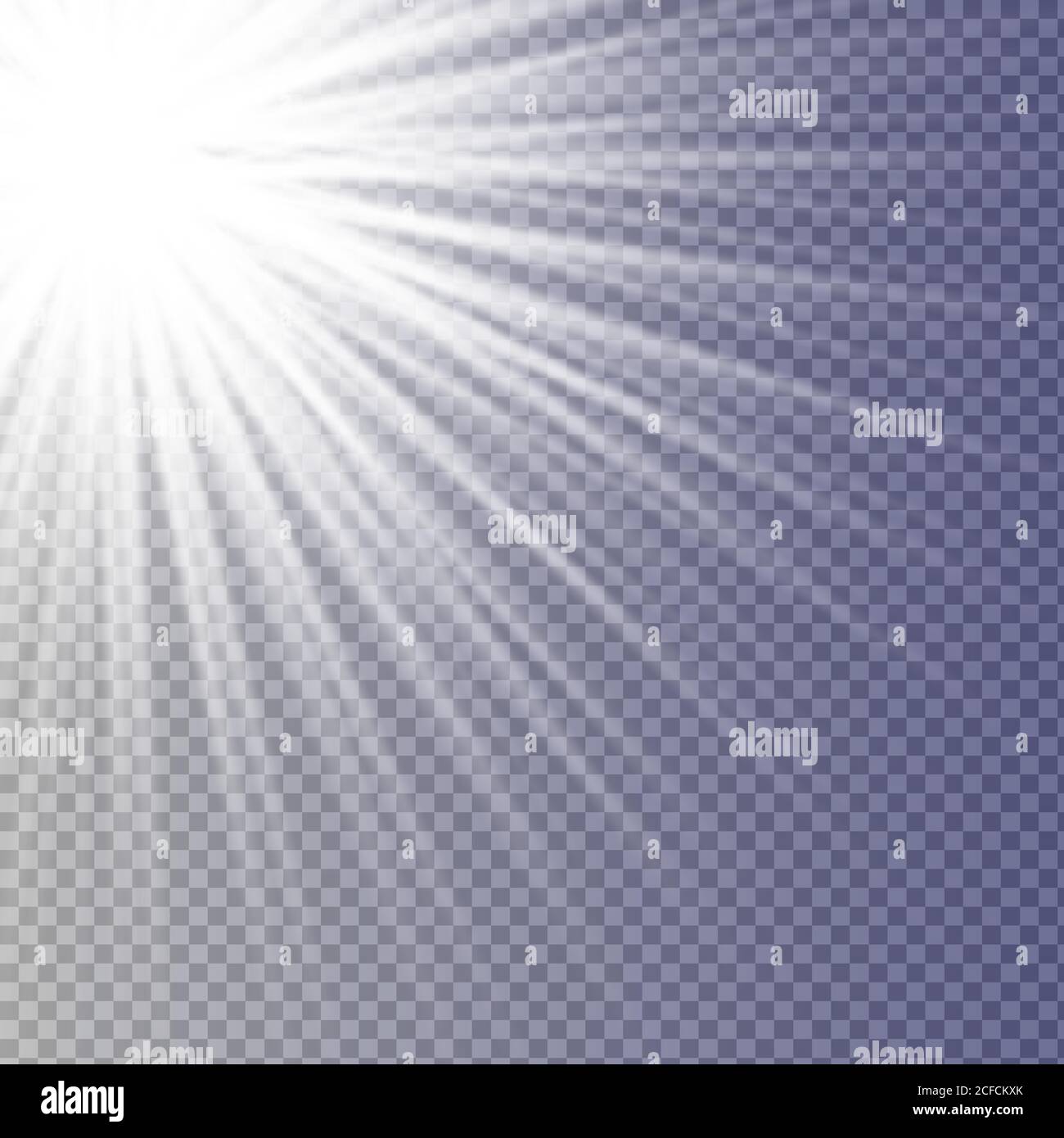 Glow isolated white light effect Stock Vector Image & Art - Alamy