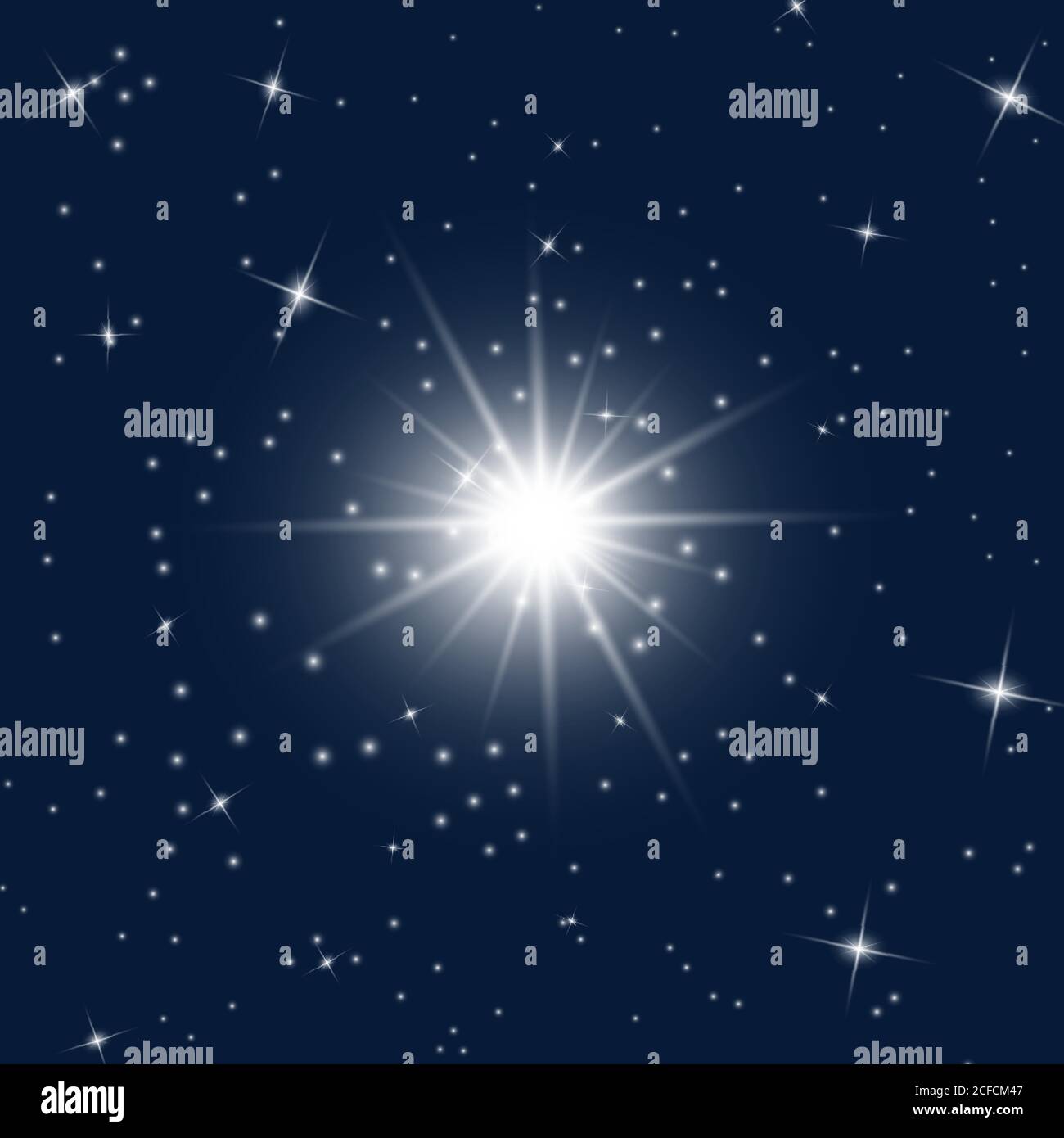 Glow isolated white light effect Stock Vector Image & Art - Alamy