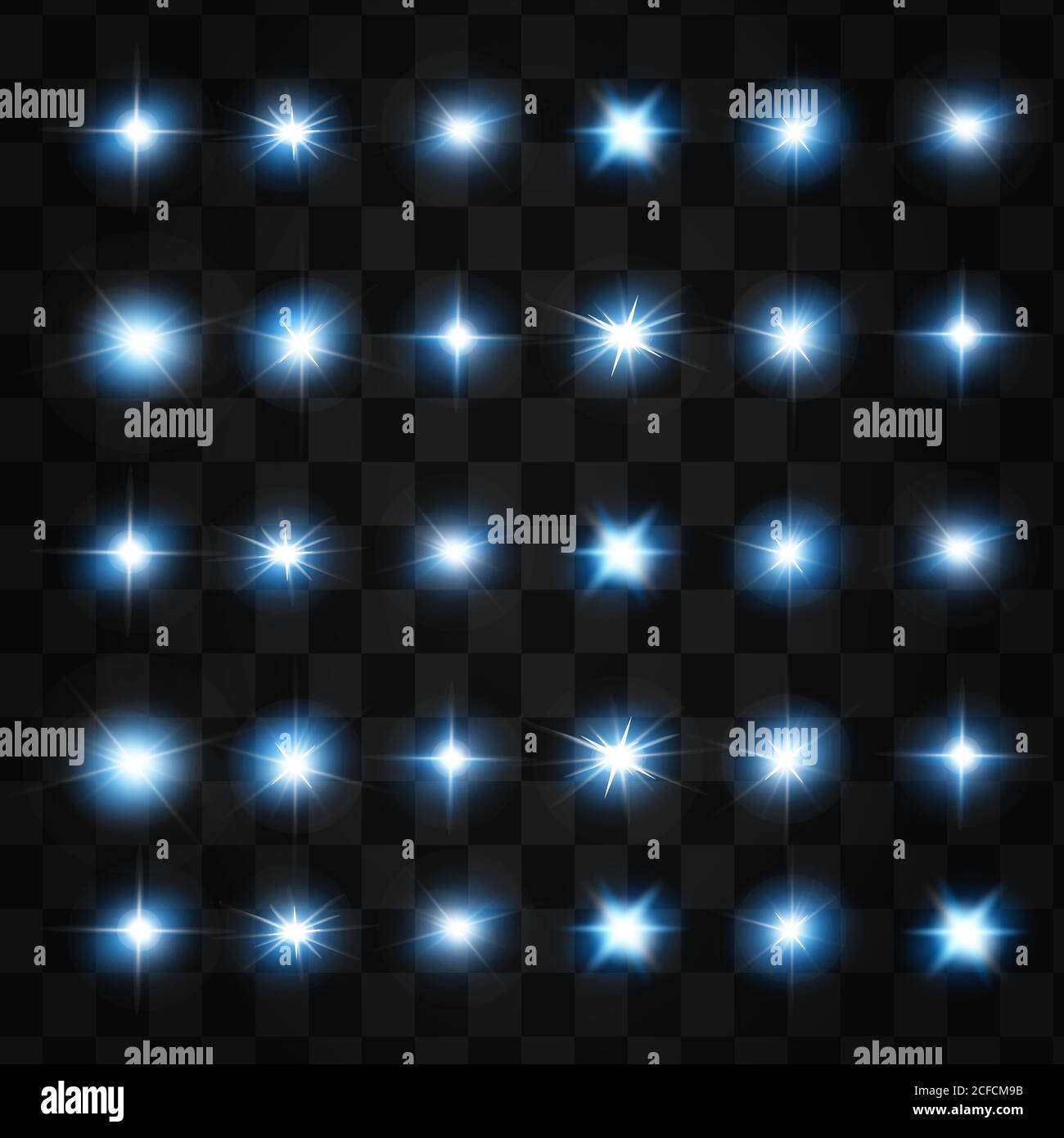 Set of Vector Neon Light Effects Stock Vector Image & Art - Alamy