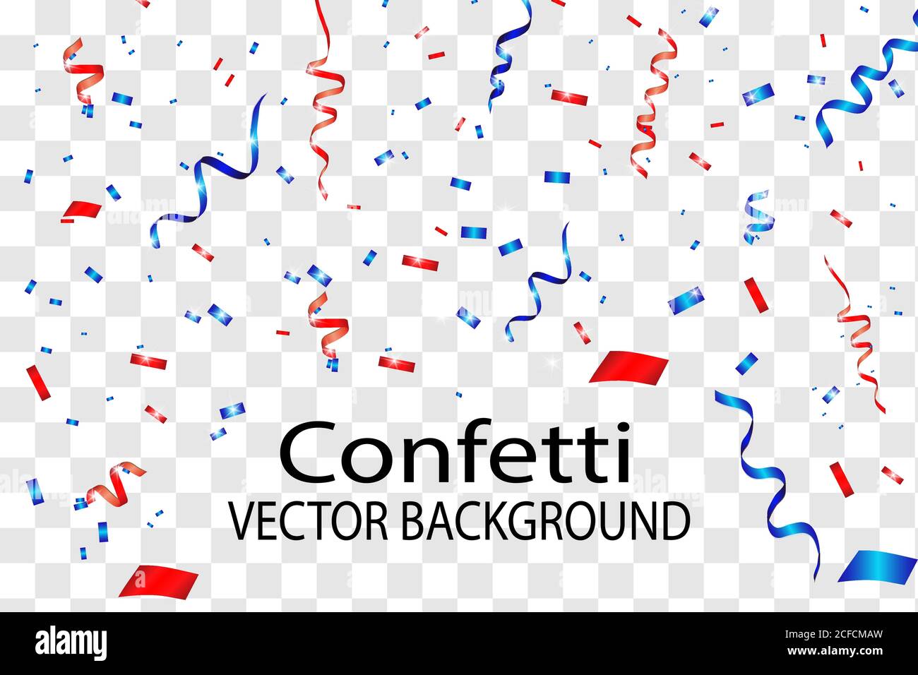 Vector confetti. Festive illustration Stock Vector Image & Art - Alamy