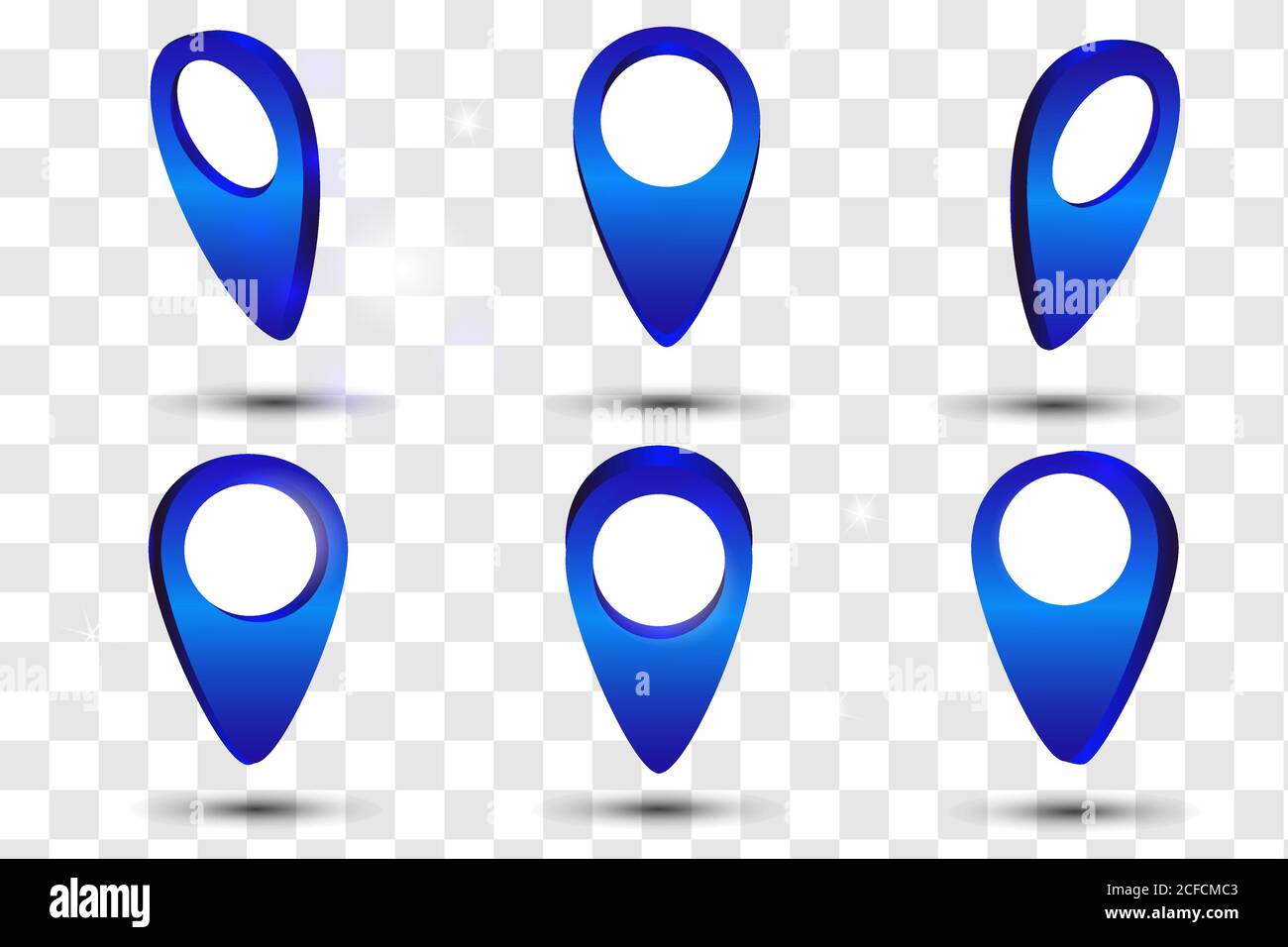 3d map pointer pin isolated Stock Vector Image & Art - Alamy