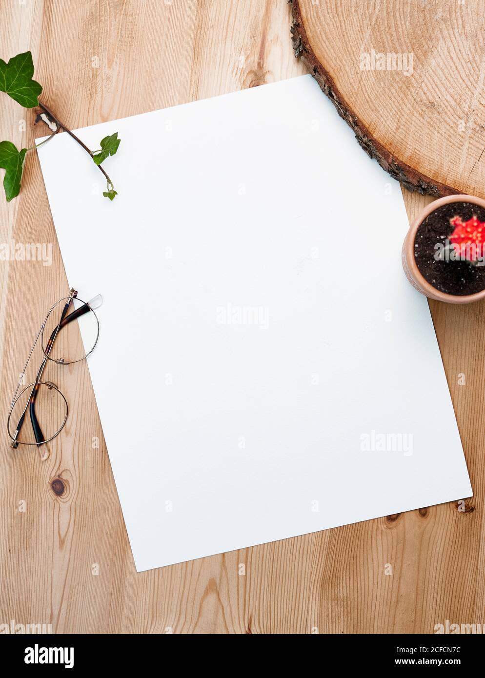 Blank a4 sheet flat hi-res stock photography and images - Alamy