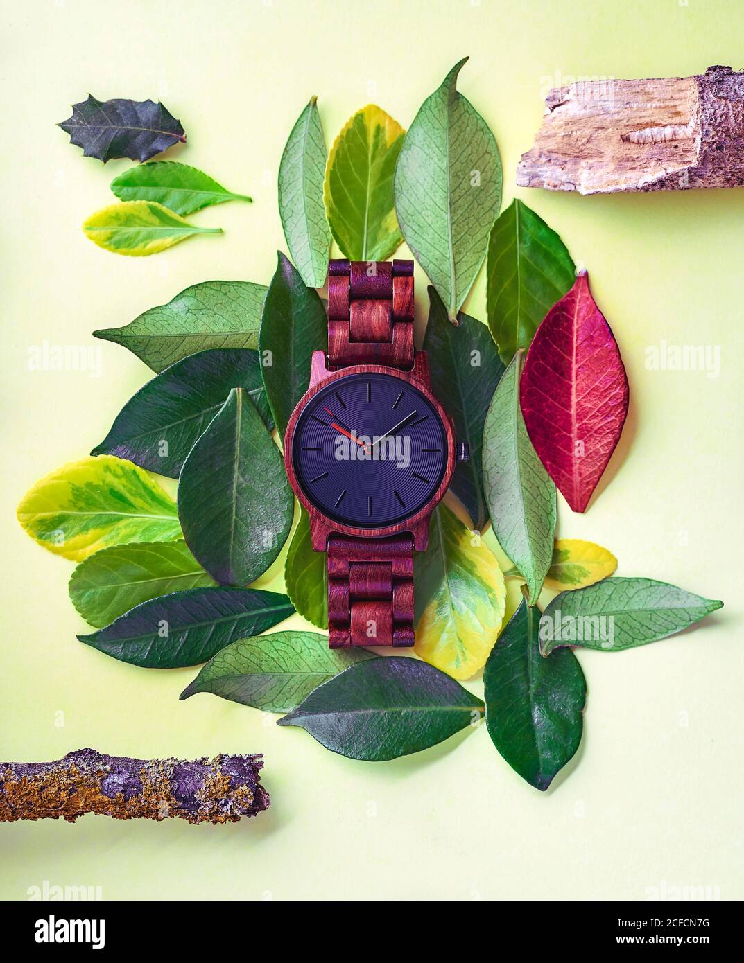 Luxury accessories table top view hi-res stock photography and images ...