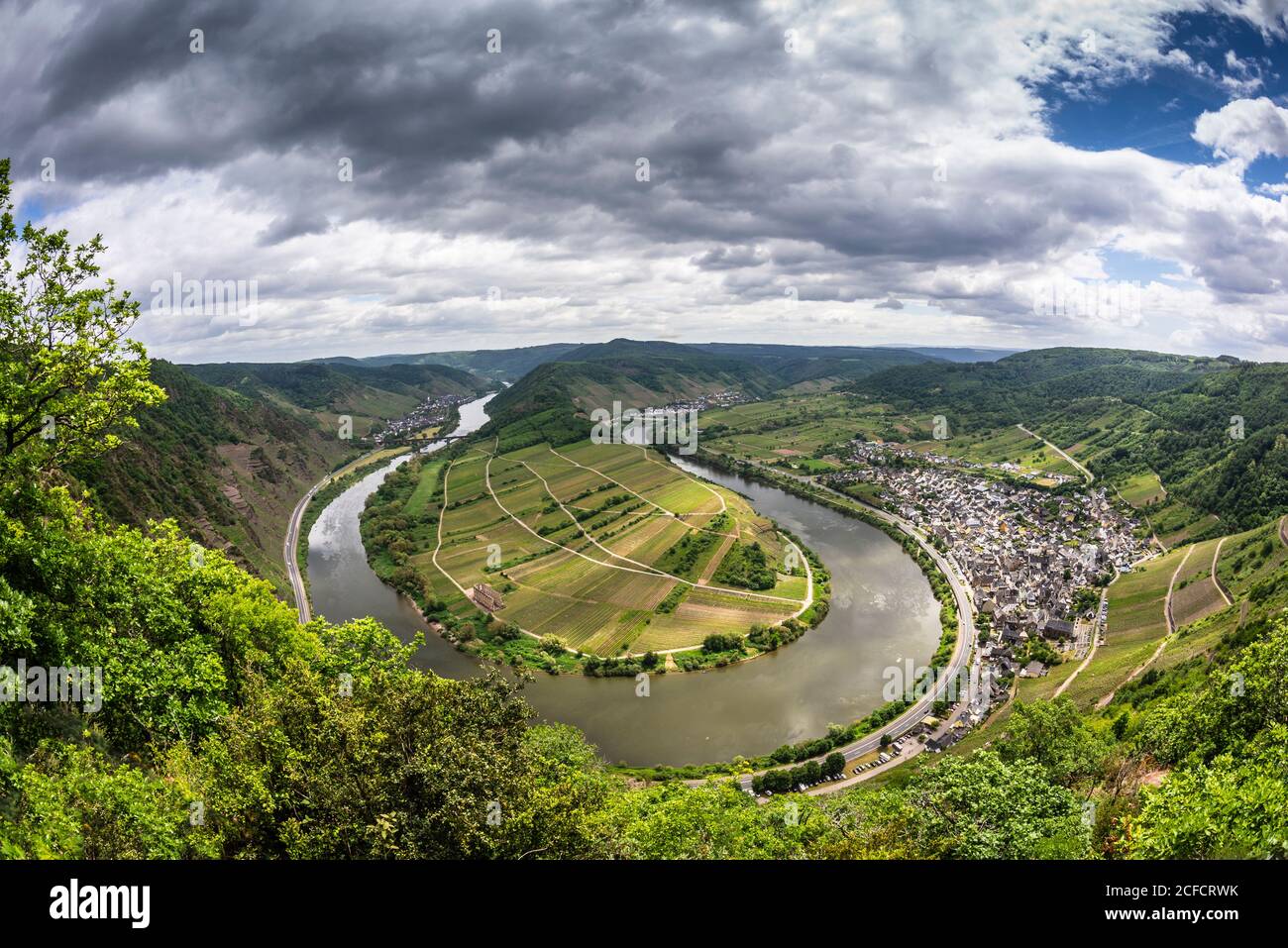 Europe, Germany, Rhineland-Palatinate, district of Cochem-Zell Mosel ...
