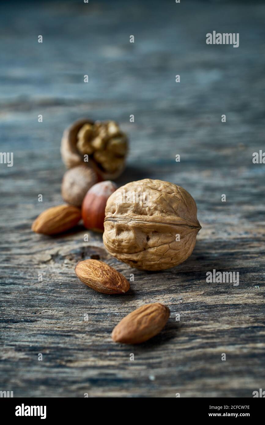 Brown walnut table top hi-res stock photography and images - Alamy
