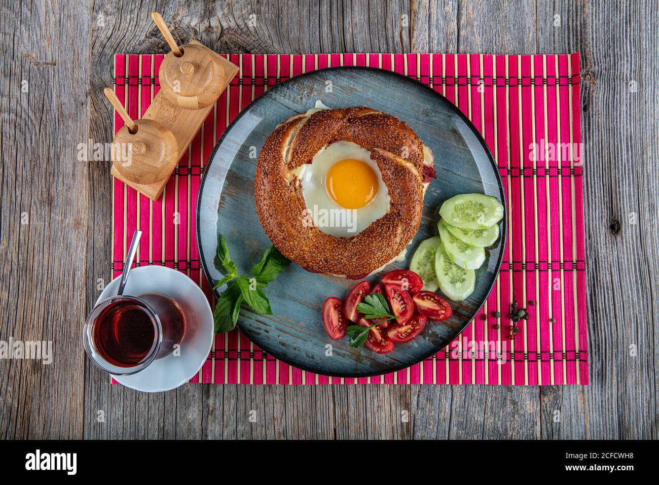 Healthy breakfast consisting fried hi-res stock photography and images ...