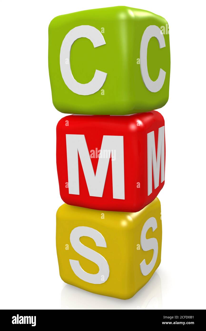 Cms cube hi-res stock photography and images - Alamy