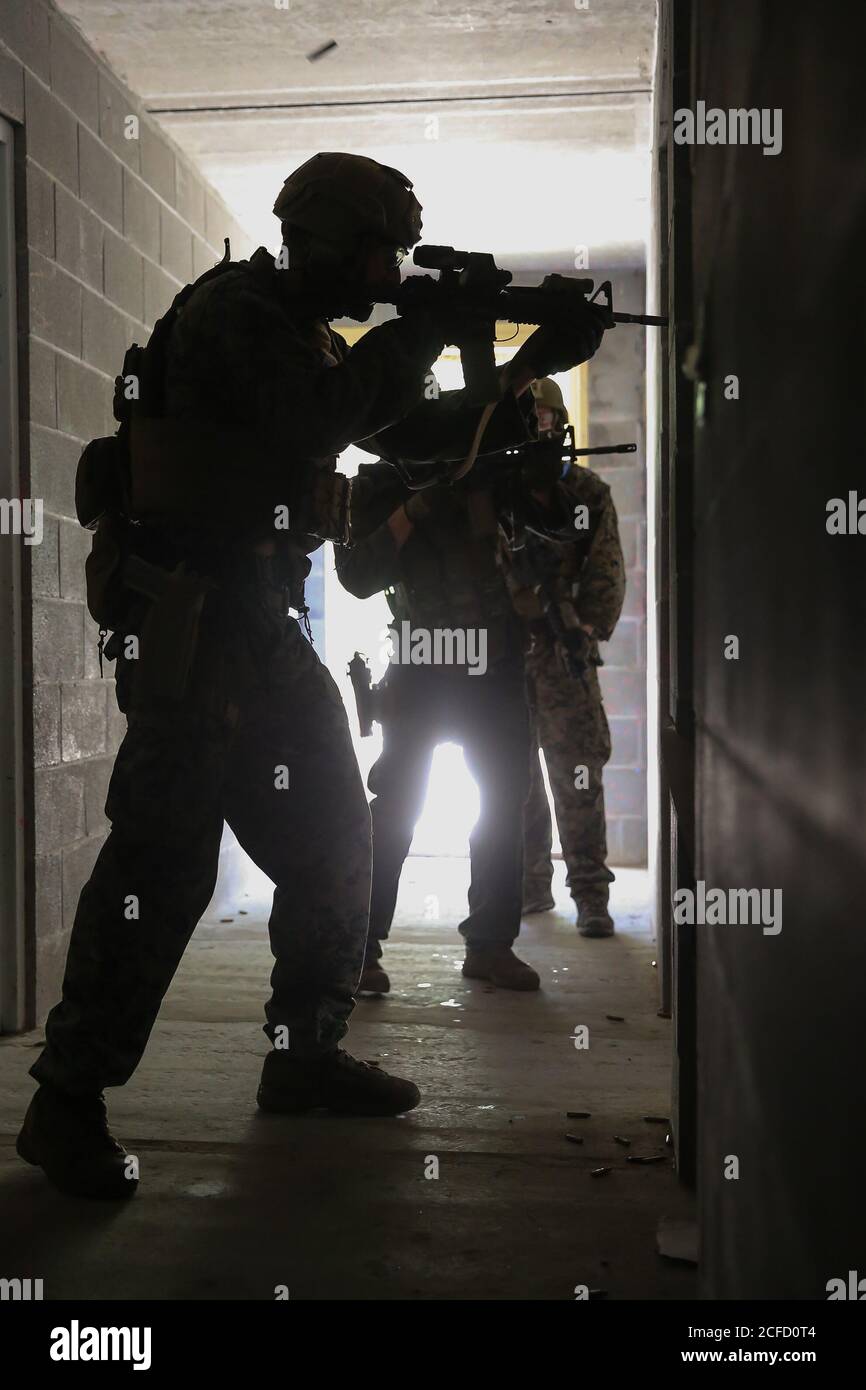 U.S. Marines with 2d Reconnaissance (Recon) Battalion, 2d Marine ...