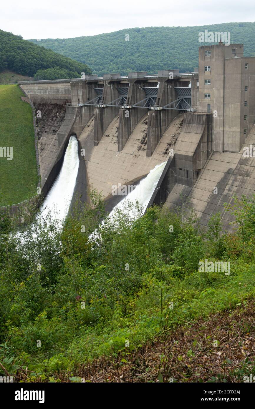 Kinzua Dam Power Station, Warren County, Allegheny National Forest ...