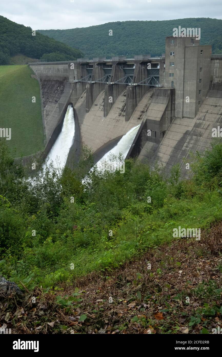 Kinzua Dam Power Station, Warren County, Allegheny National Forest ...