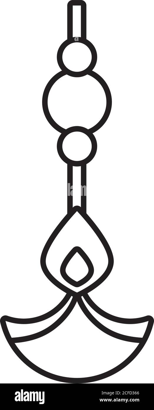 Hindu Deepam Clipart Black And White Free