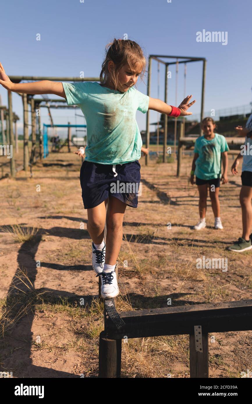 Child obstacle course hi-res stock photography and images - Alamy
