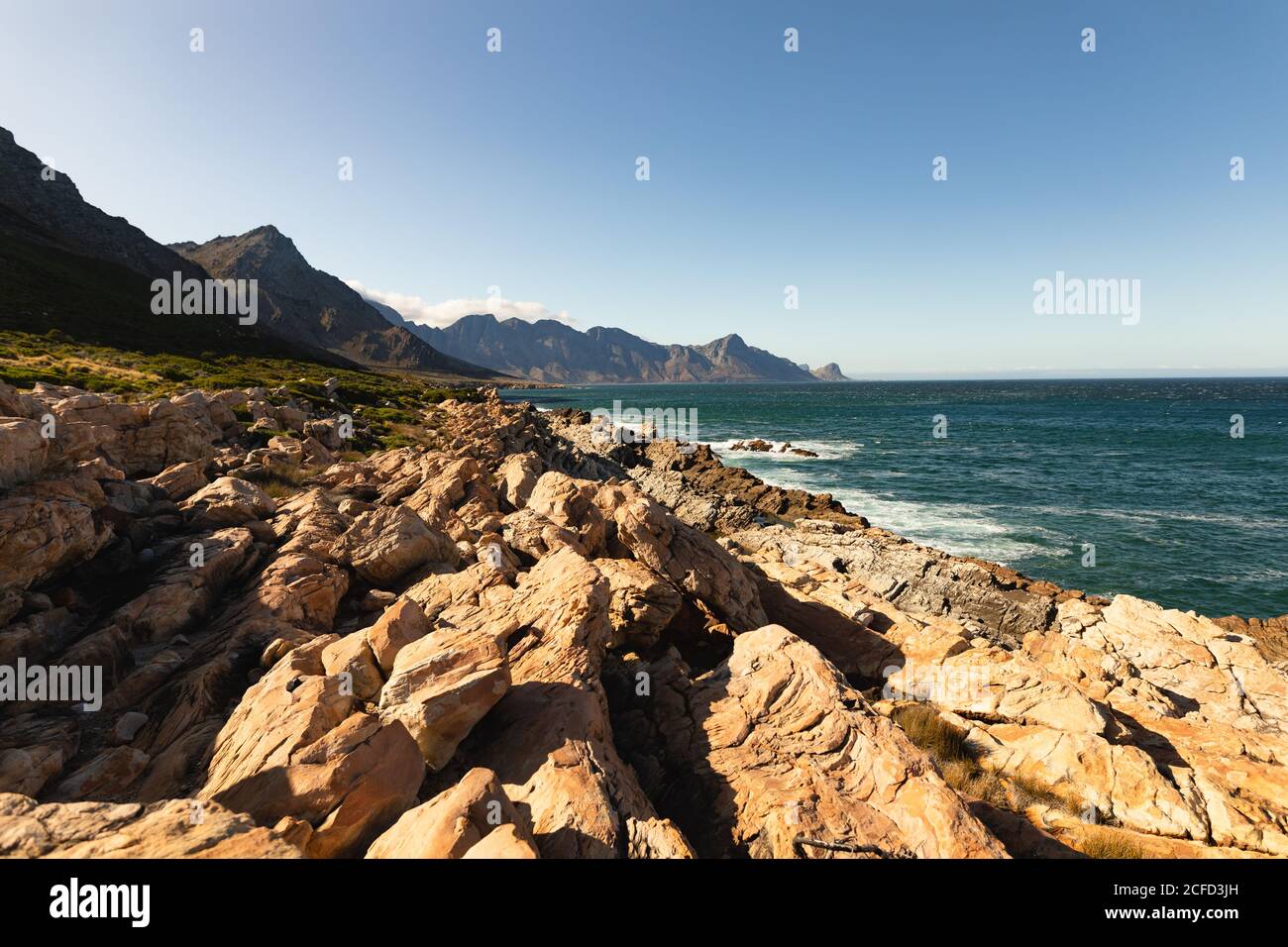 Rocky cliffs coastal landscape hi-res stock photography and images - Alamy
