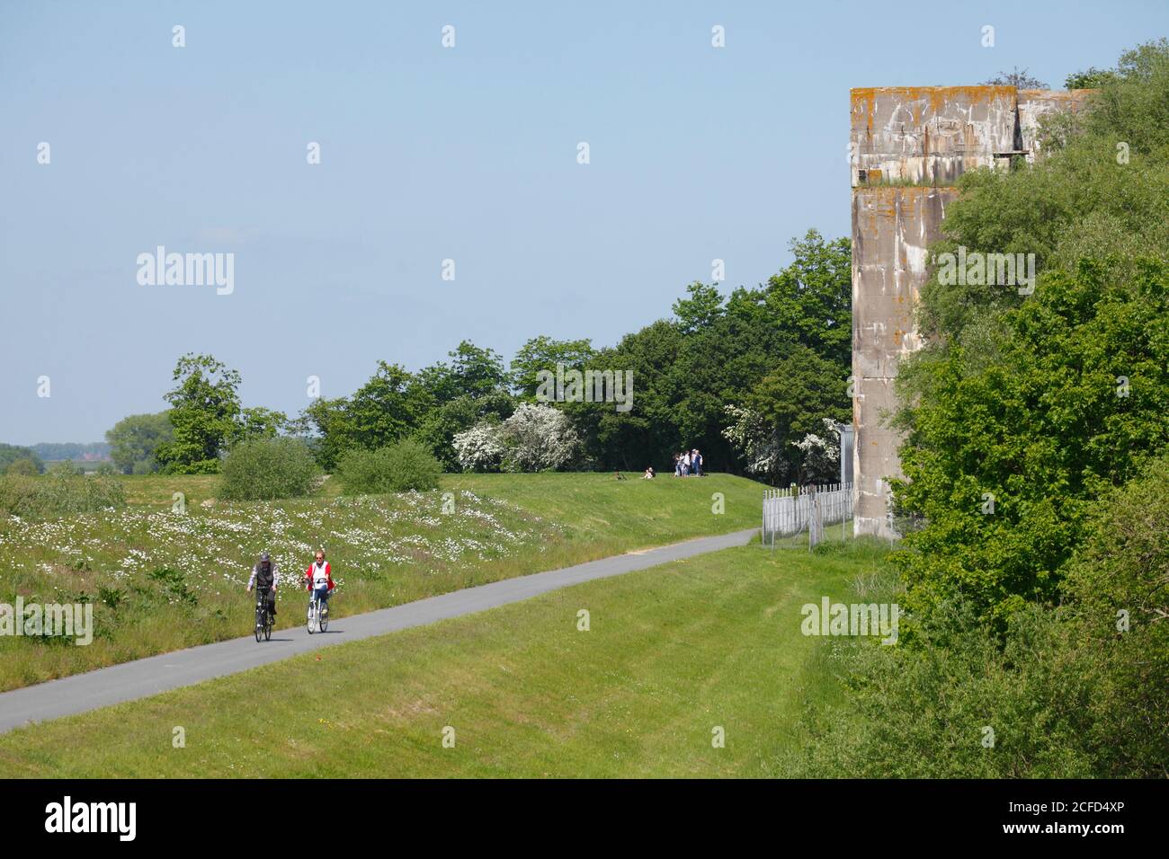 Submarine bunker Valentin in Bremen-Farge, Bremen, Germany, Europe ...