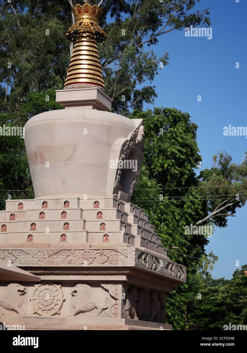 Sarnath Stupa Buddha