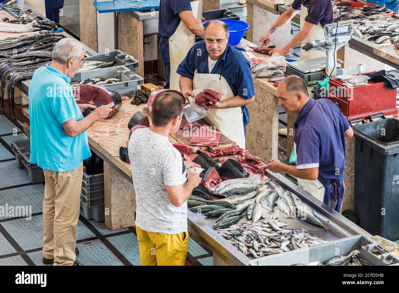 Madeira fish market hi-res stock photography and images - Alamy