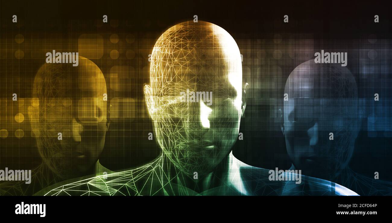 Science Futuristic Technology as a Concept Art Stock Photo - Alamy