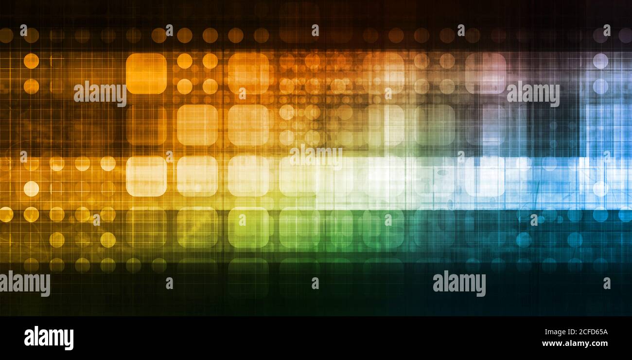 Science Futuristic Technology as a Concept Art Stock Photo - Alamy