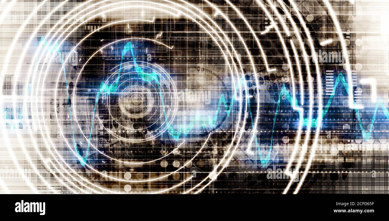 Software Security in Technology System Data Art Stock Photo - Alamy