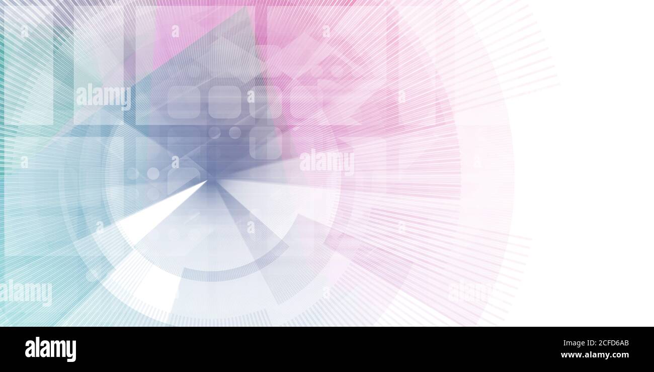 Geometric Presentation Template as a Background Art Stock Photo - Alamy