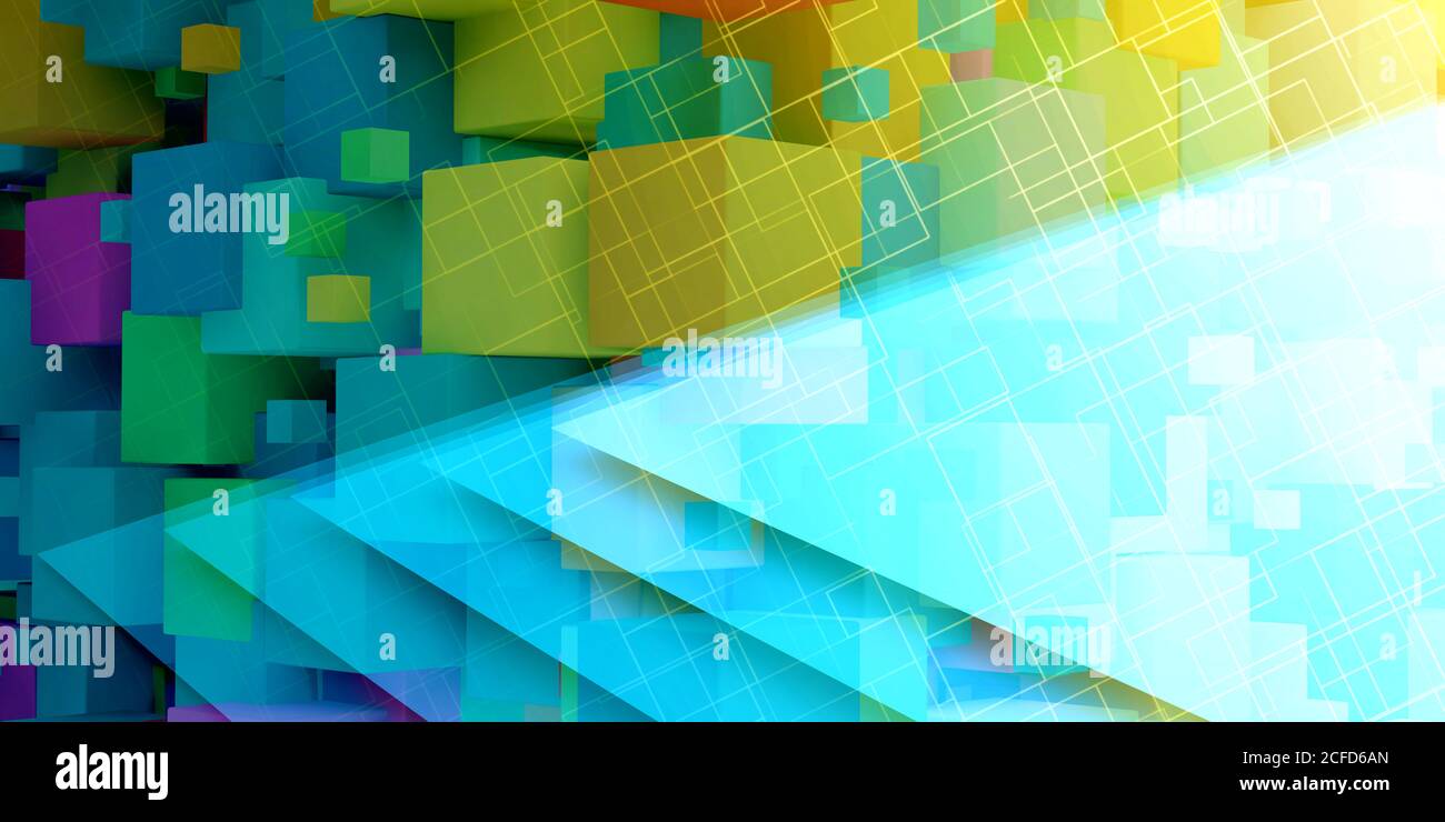 Futuristic Technology Background And Visual Data Of The Future Stock ...