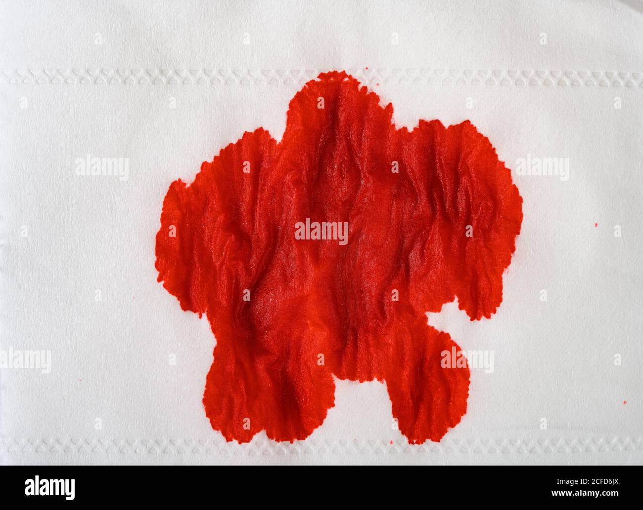 tissue with blood as background Stock Photo - Alamy