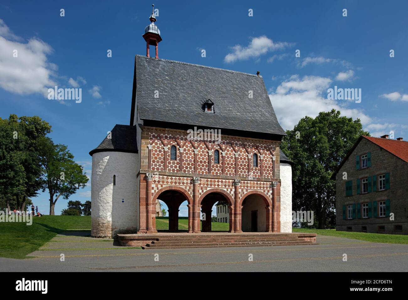 Gate hall (also Königshalle) of the former Lorsch monastery, late ...