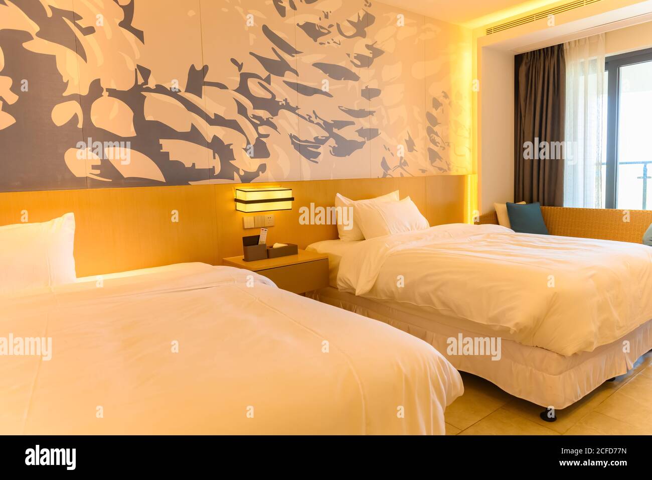 Trendy beds hi-res stock photography and images - Alamy